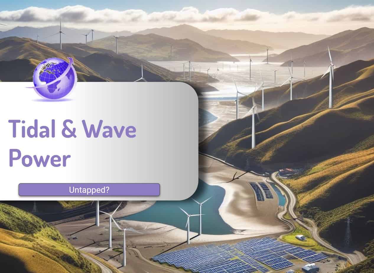 Tidal & Wave Power Untapped Energy - Limited number of Systems